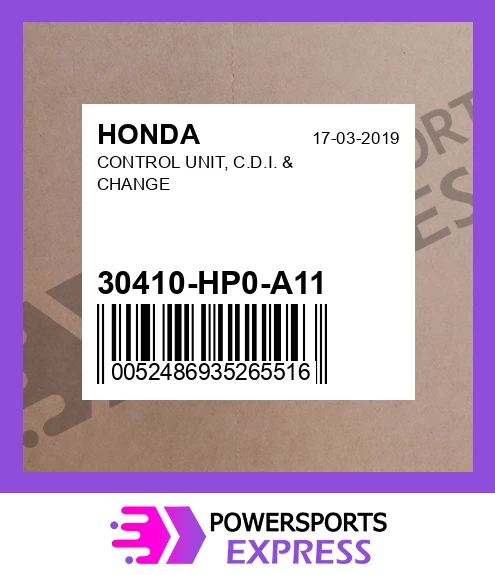 30410-HP0-A11 CONTROL UNIT, C.D.I. & CHANGE fits HONDA