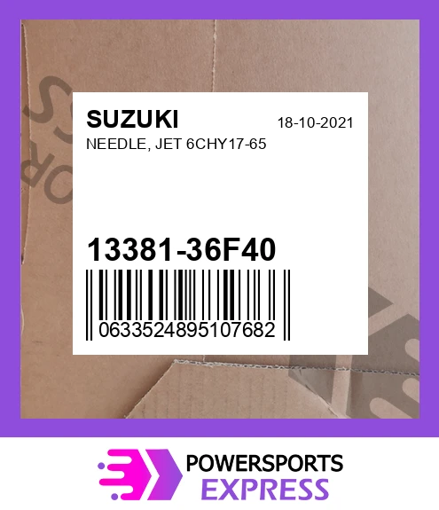 13381-36F40 NEEDLE, JET 6CHY17-65 fits SUZUKI