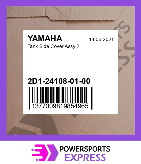 2d1-24181-00-00 Damper, Locating 1 fits Yamaha