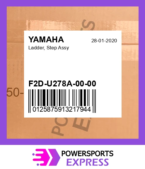F2D-U278A-00-00 Ladder, Step Assy fits Yamaha
